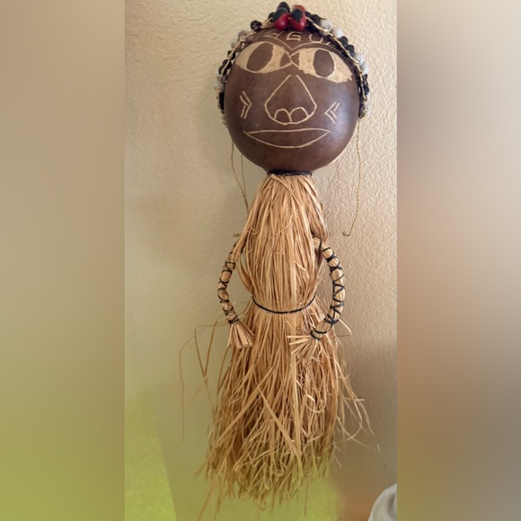 Art | Handcrafted Straw Doll | Poshmark